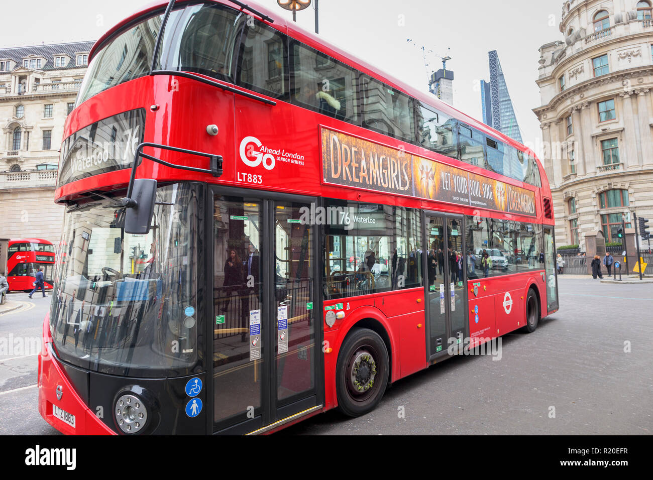 Go Ahead-London, London General iconic traditional red double decker ...