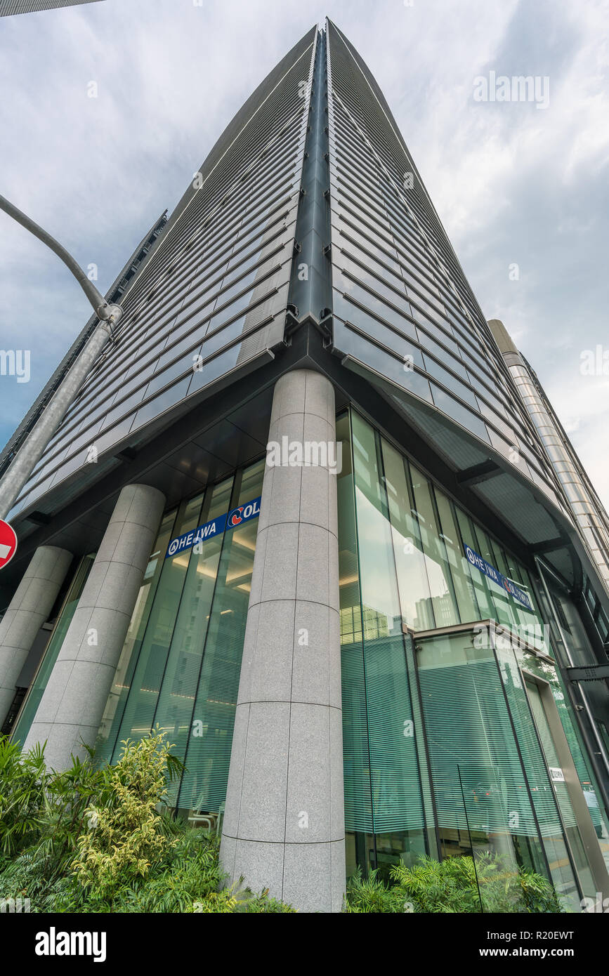 Tokyo, Taito Ward - August 2, 2018 : Heiwa Corporation New Head Office ...