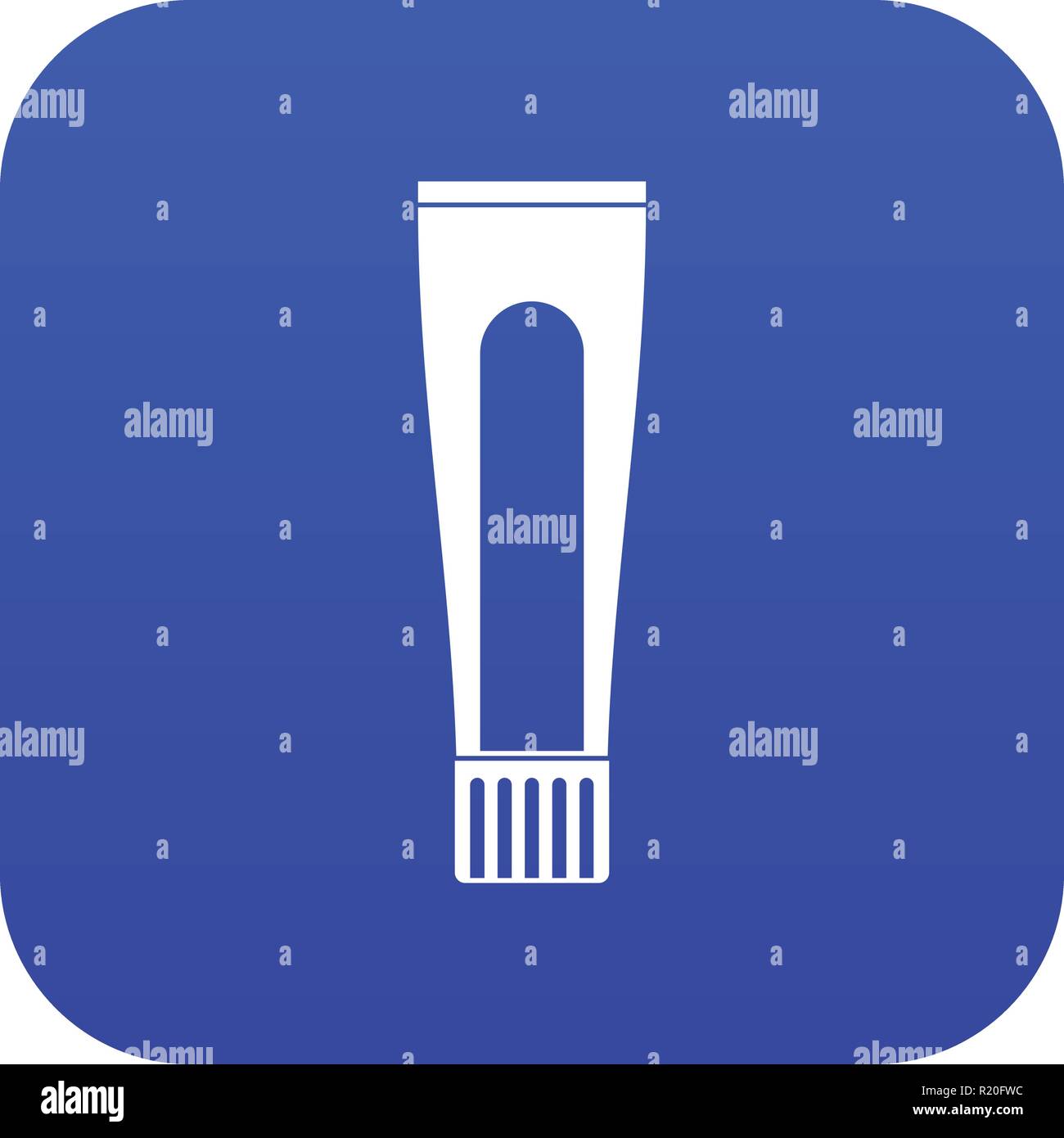 Toothpaste tube icon digital blue Stock Vector Image & Art - Alamy