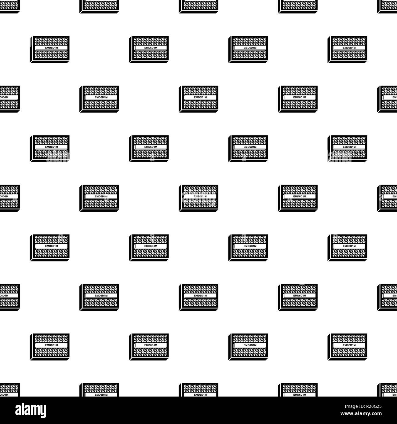 Seamless wallpaper circuit board pattern Black and White Stock Photos ...