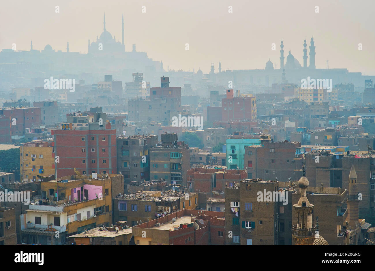 Traditional architecture islamic quarter cairo hi-res stock photography ...
