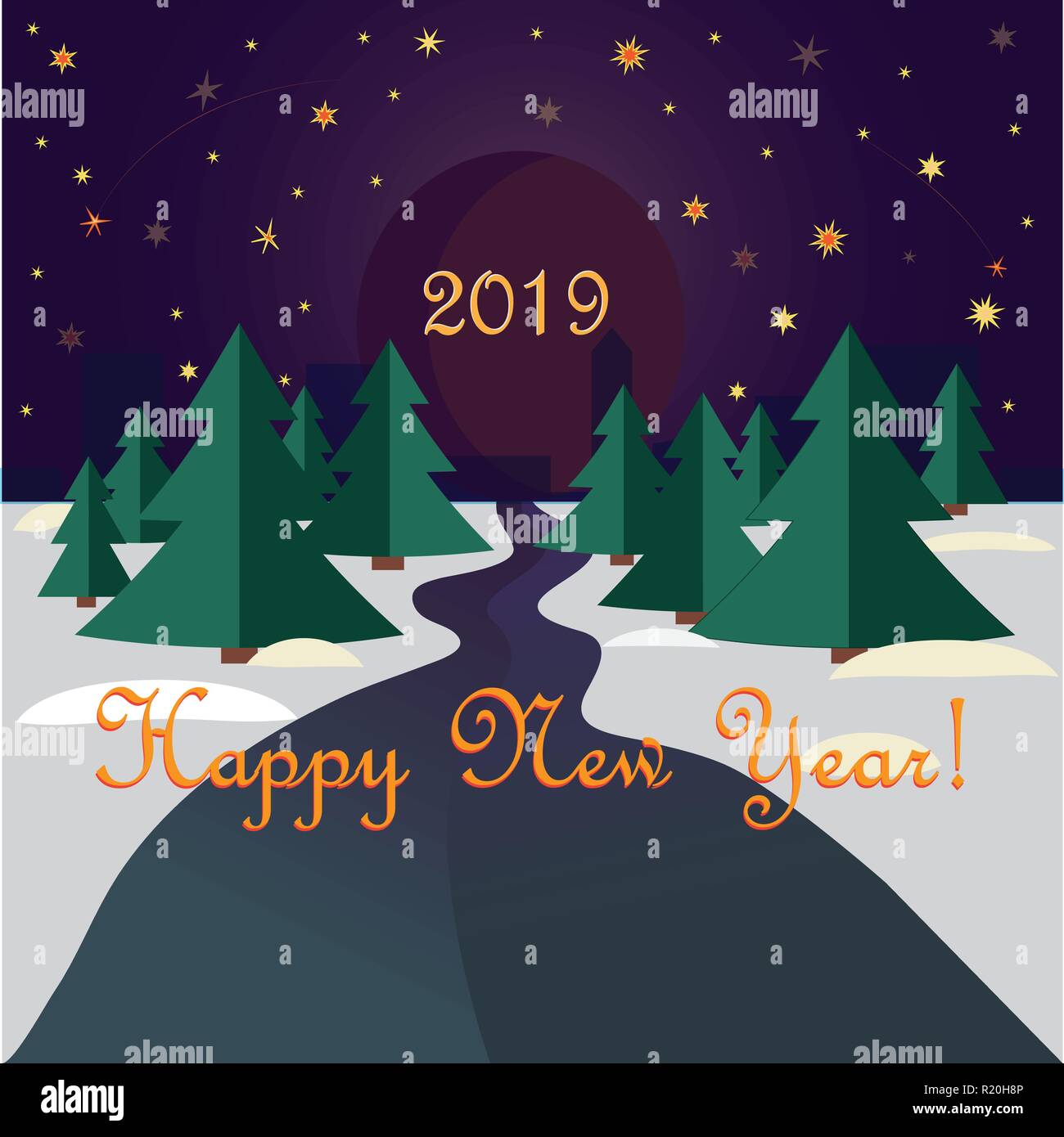 Happy new year Stock Vector Image & Art - Alamy