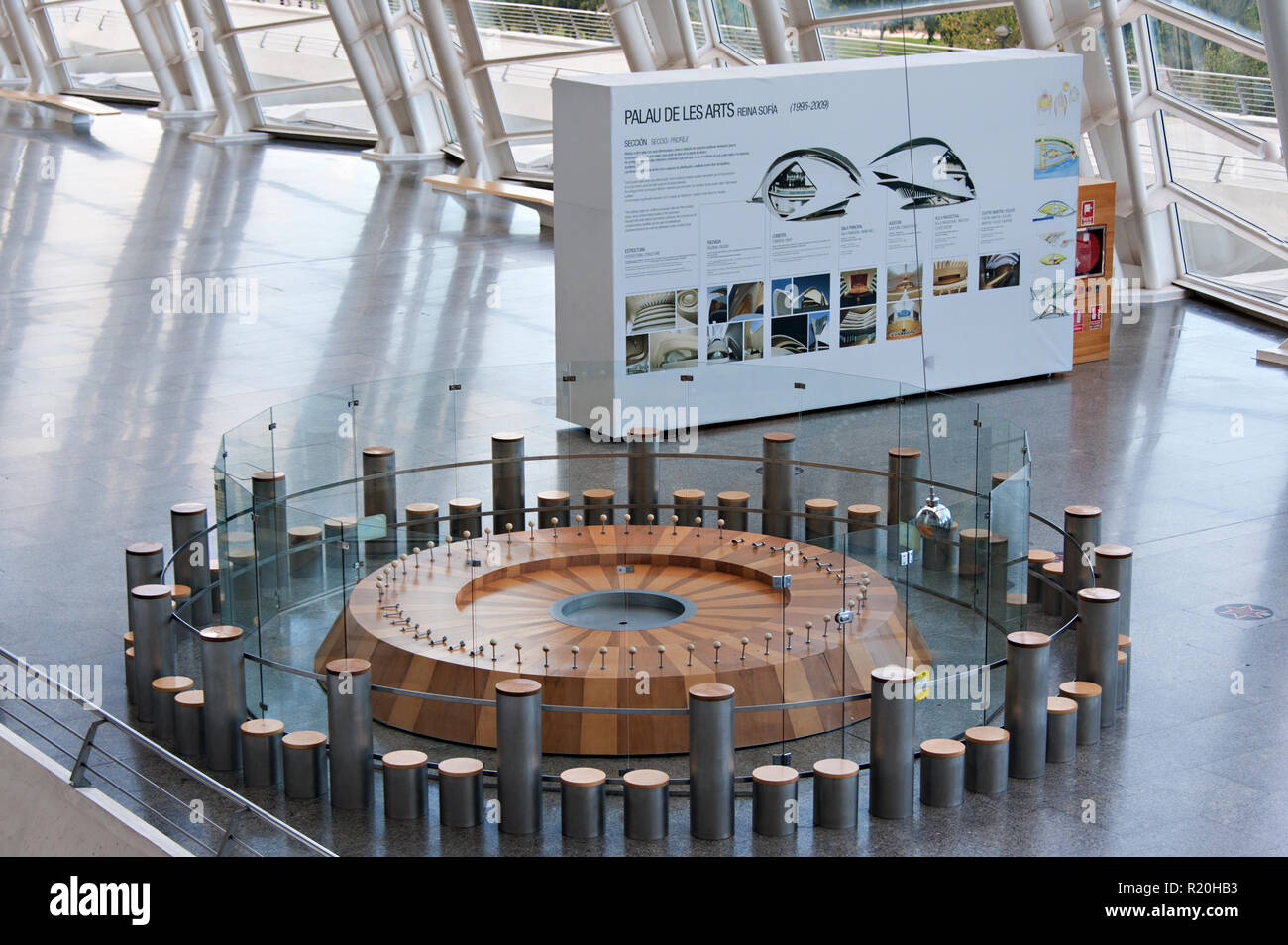 The Science Museum at the Arts of the Sciences, Valencia, Spain Stock ...