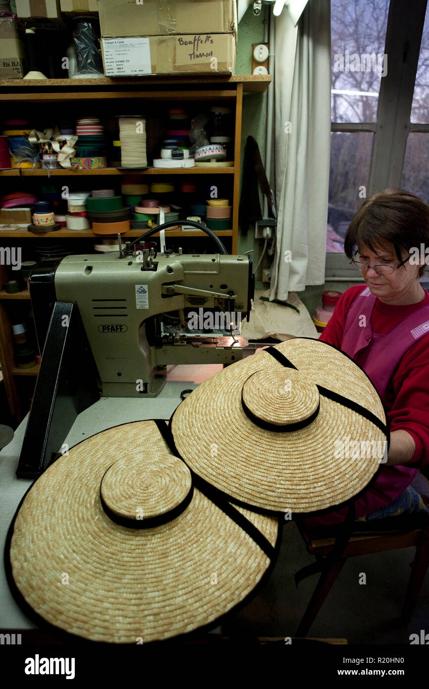 Millinery Hat Making Machines High Resolution Stock Photography and ...