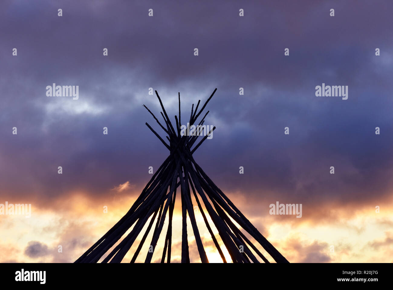 Tipi Quebec High Resolution Stock Photography and Images - Alamy