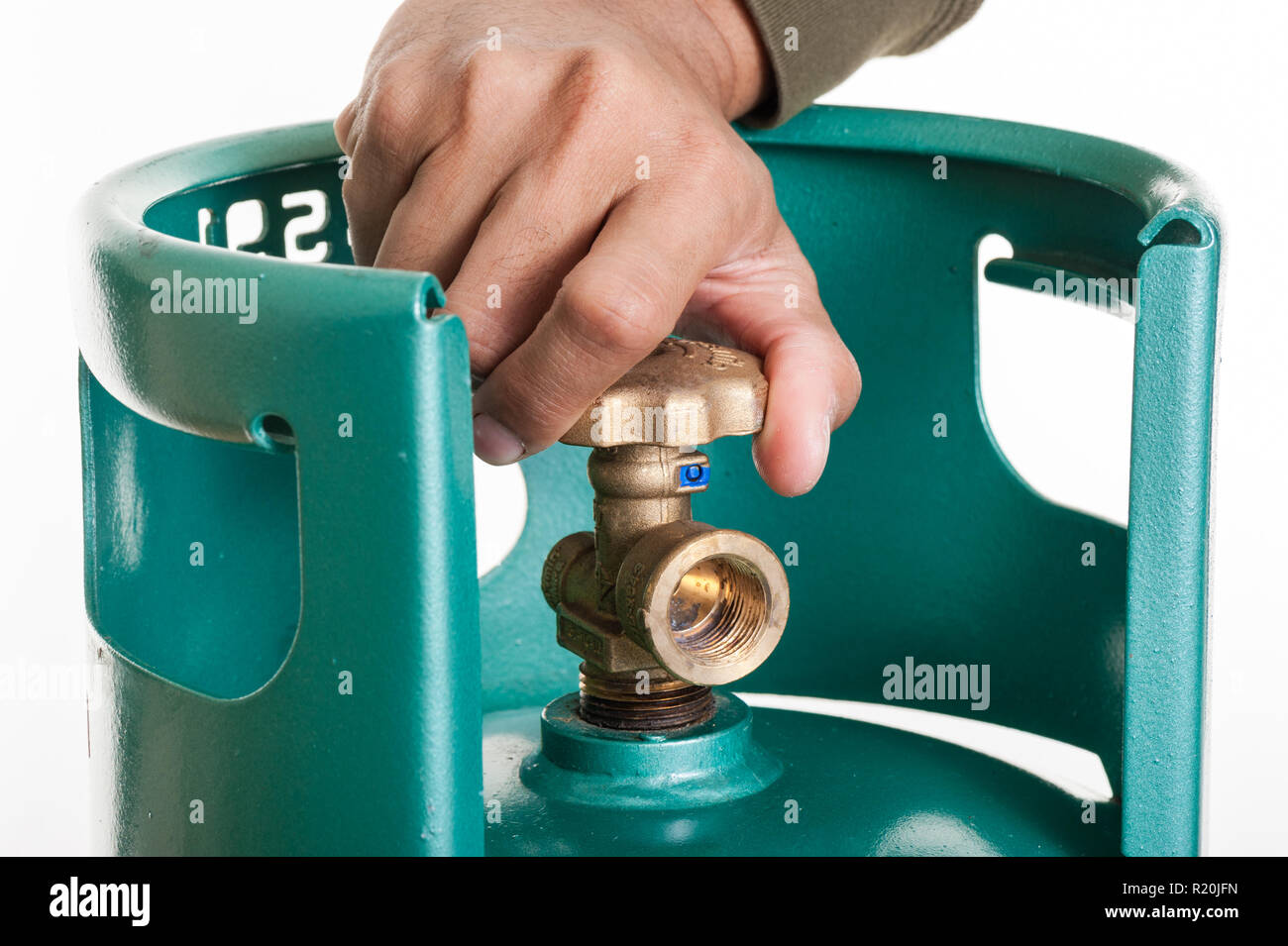 Hand opening valve hi-res stock photography and images - Alamy