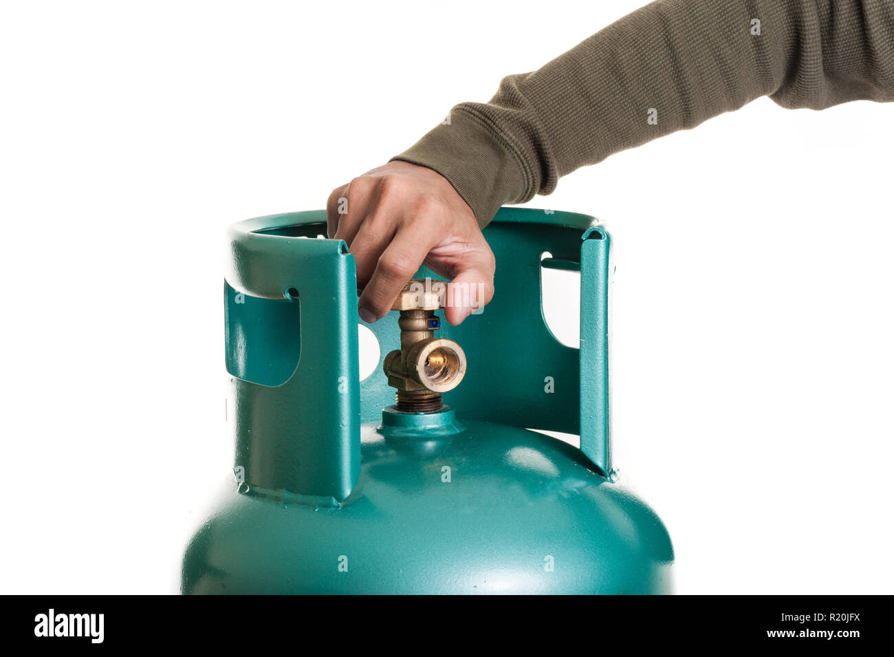 Hand opening valve hi-res stock photography and images - Alamy