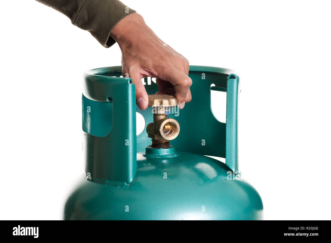 Hand opening valve hi-res stock photography and images - Alamy