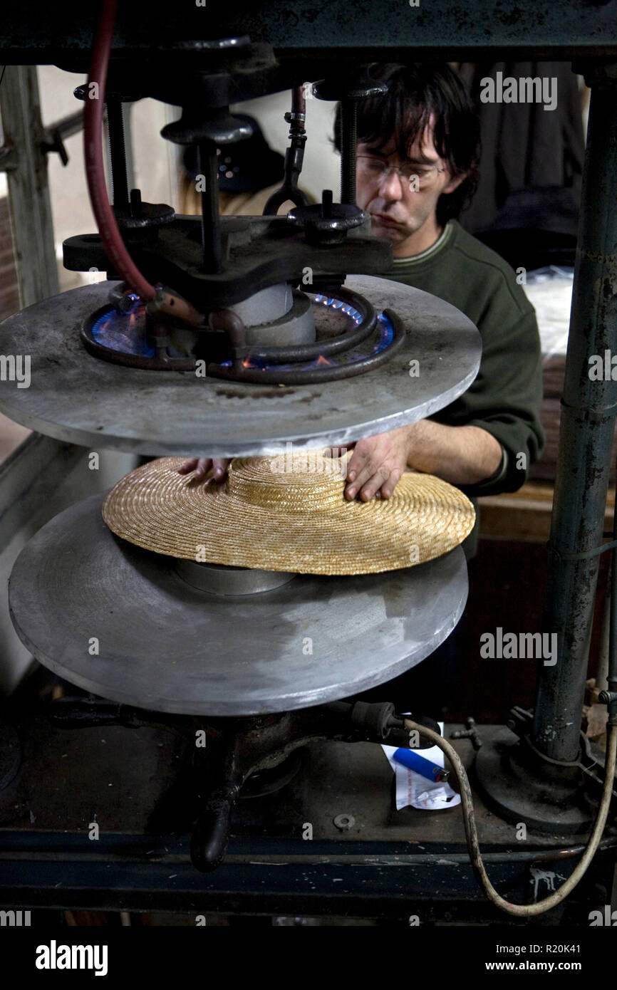 Hats machine hi-res stock photography and images - Alamy