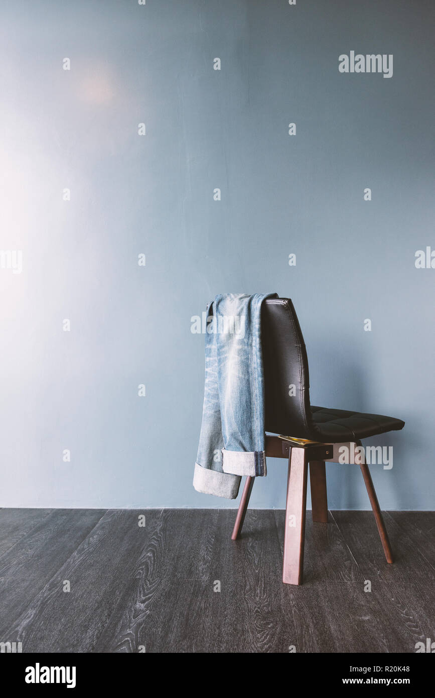abstract blue jeans with color filtered, modern lifestyle concept Stock ...