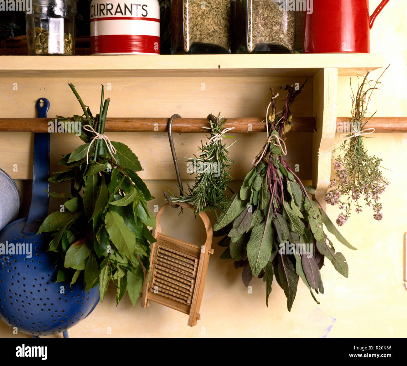 Shelves of herbs hi-res stock photography and images - Alamy