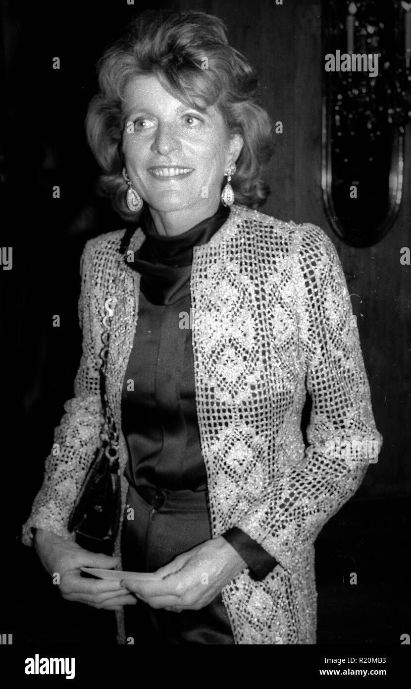 Pat Kennedy Lawford 1978 Photo By Adam Scull/PHOTOlink.net Stock Photo ...