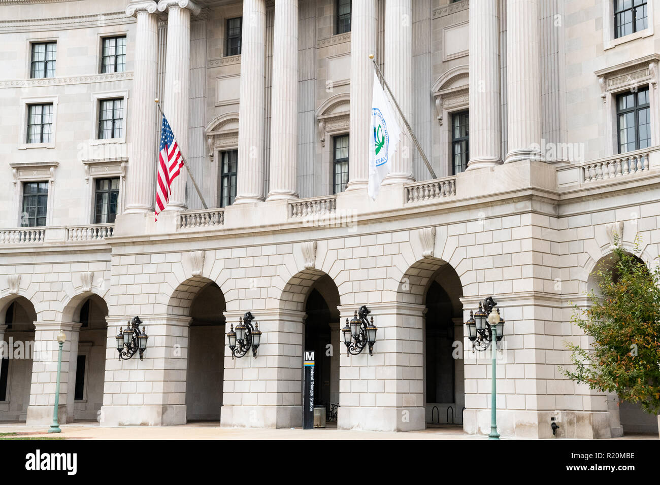 The Environmental Protection Agency building in Washington, D.C Stock ...