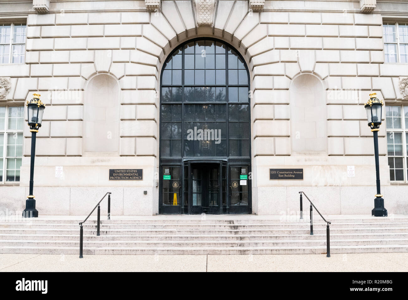 The Environmental Protection Agency building in Washington, D.C Stock ...