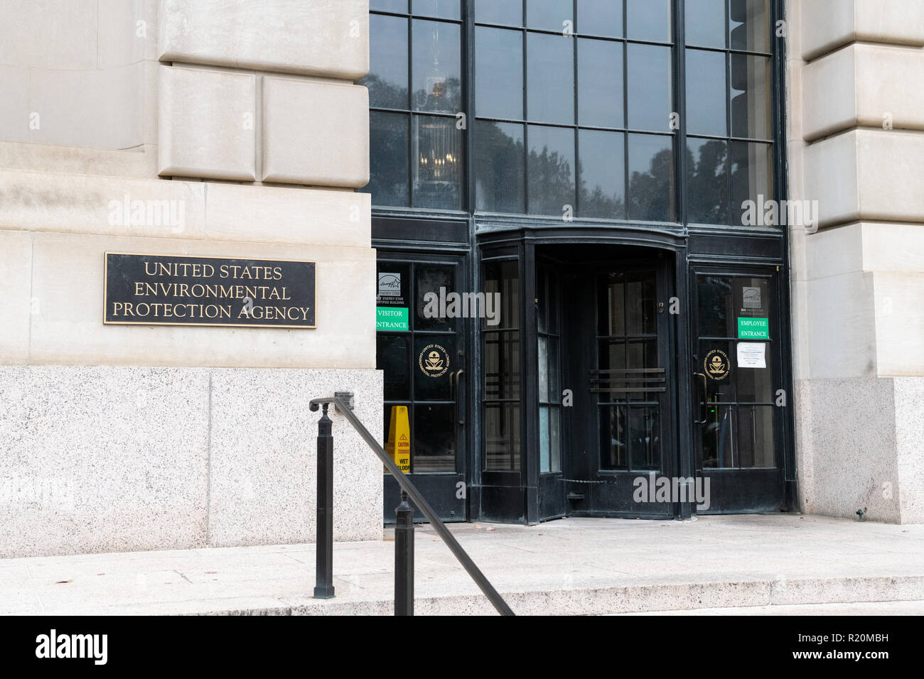 The Environmental Protection Agency building in Washington, D.C Stock ...