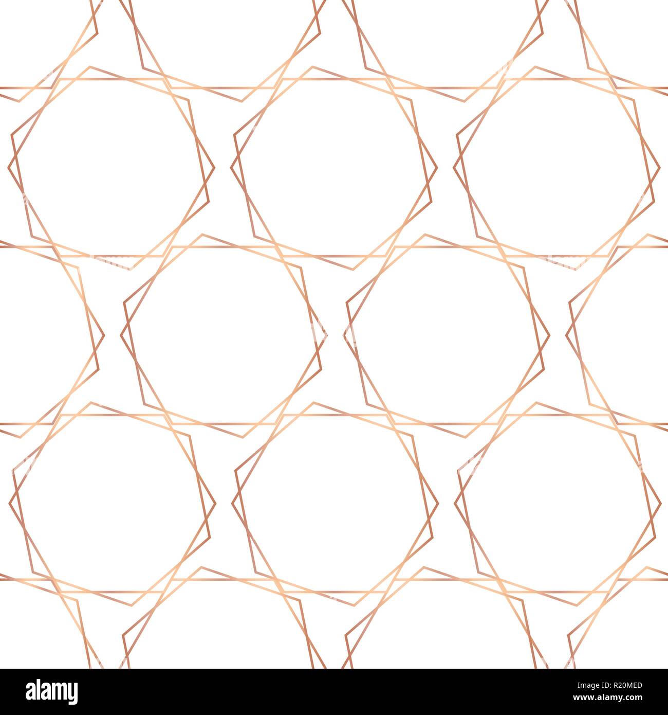 Rose gold border hi-res stock photography and images - Alamy