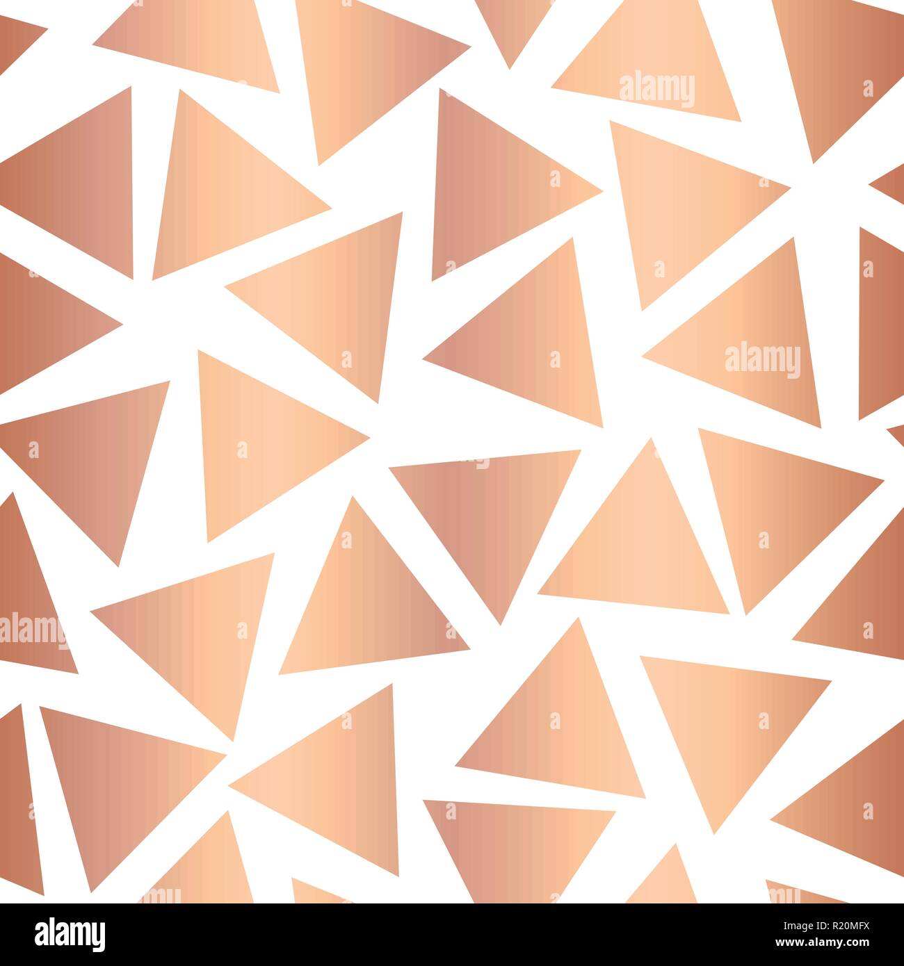 Copper foil triangle seamless vector background Stock Vector Image ...