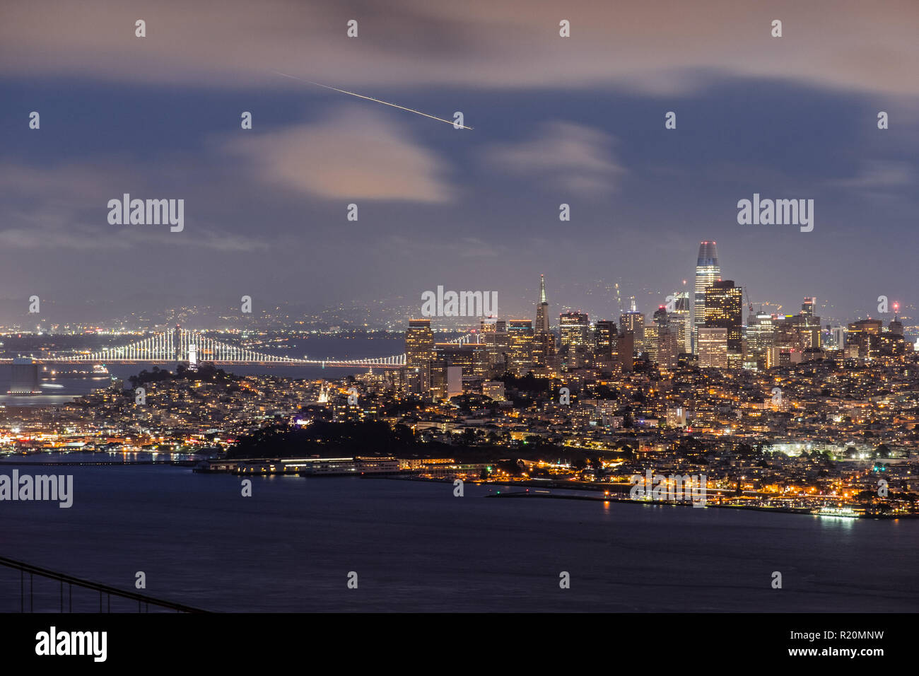 Bay bridge san francisco california hi-res stock photography and images ...