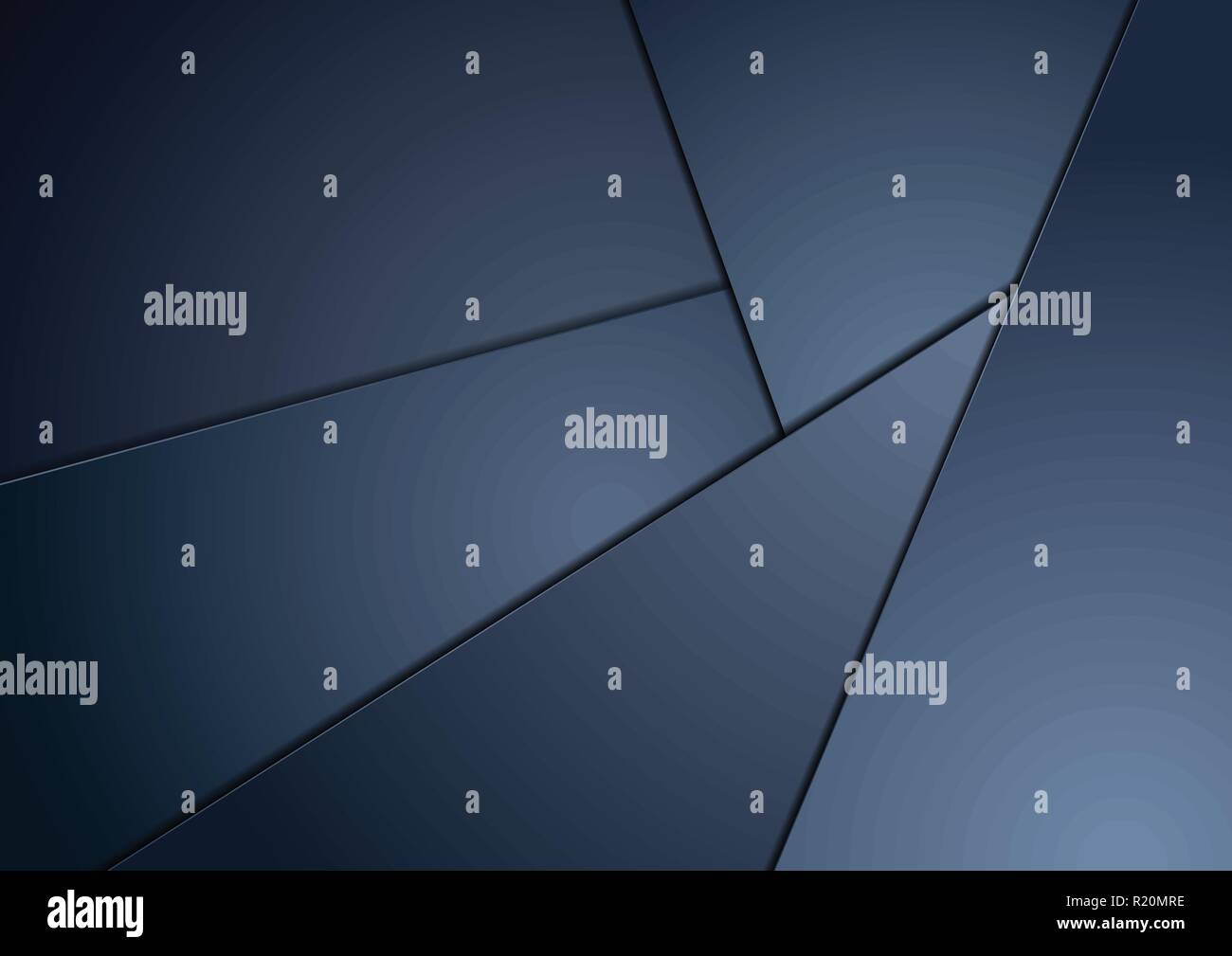 Dark blue abstract tech material background. Vector corporate design ...