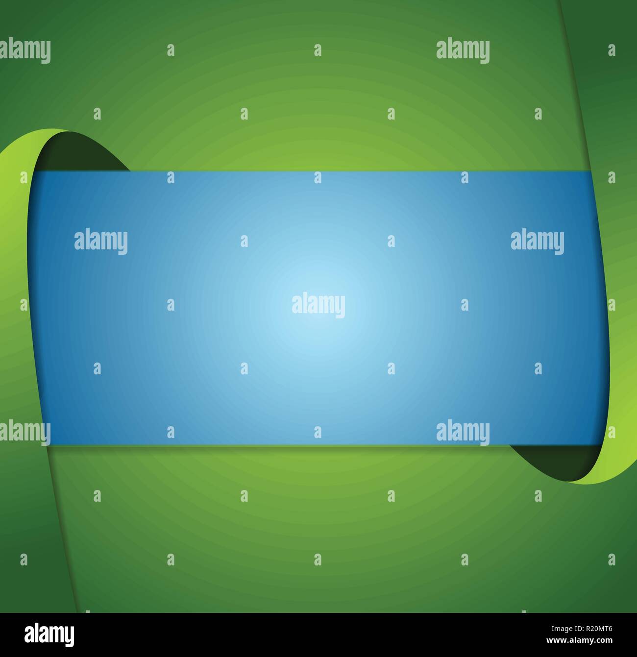 Abstract green and blue corporate background. Vector design Stock ...