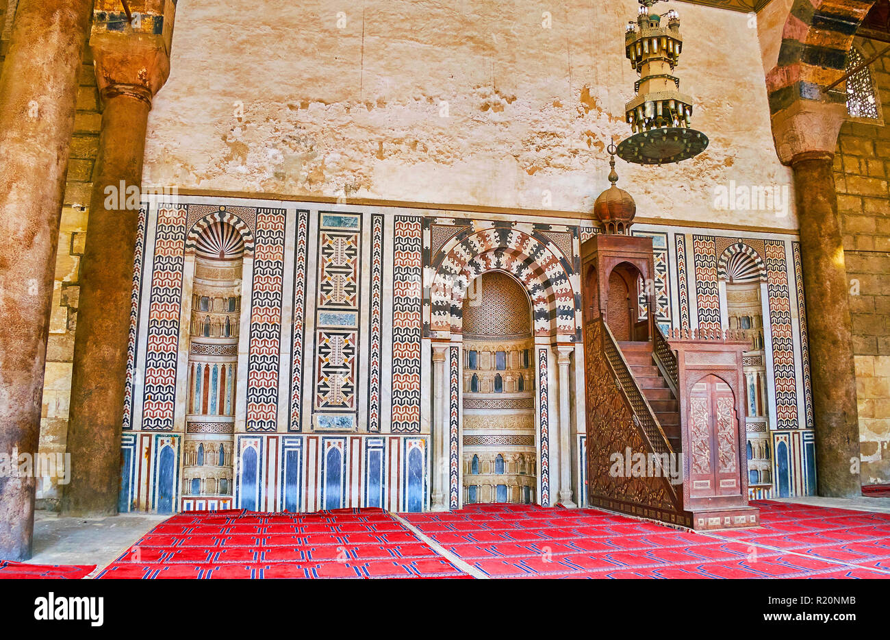 Interior saladin citadel in cairo hi-res stock photography and images ...