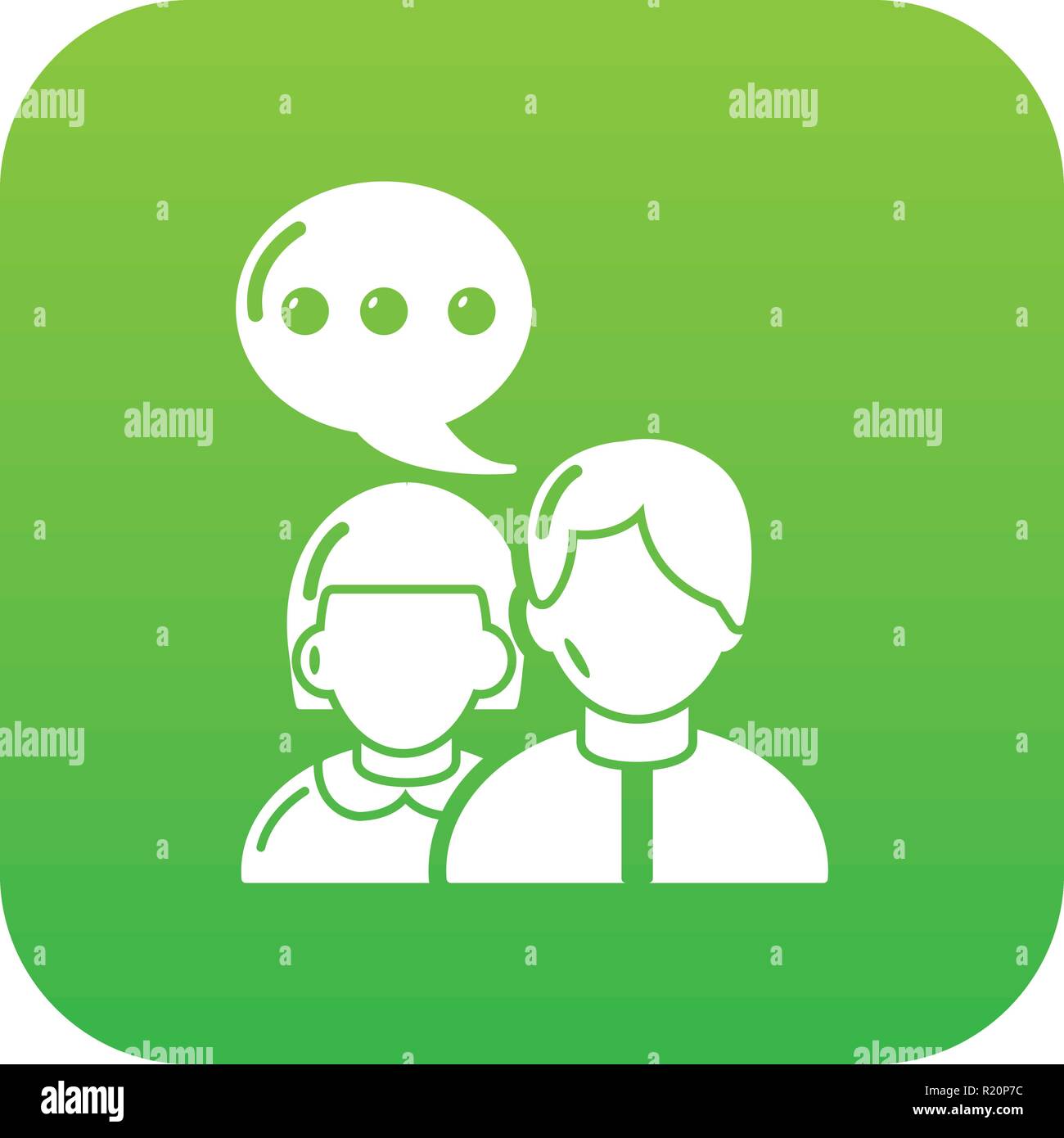 Dialogue comic strip Stock Vector Images - Alamy