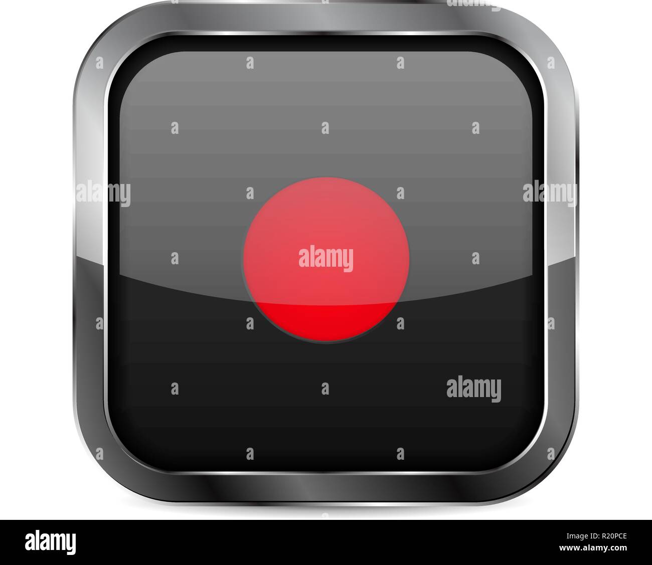 Red square black Stock Vector Images - Alamy