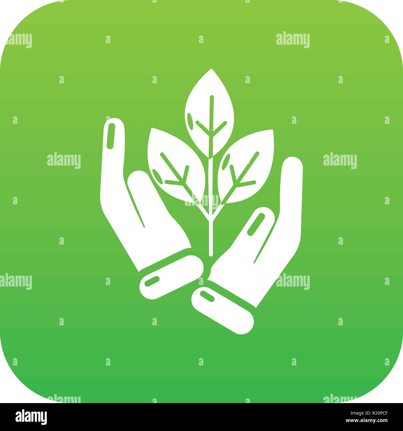 Growing new forest Stock Vector Images - Alamy