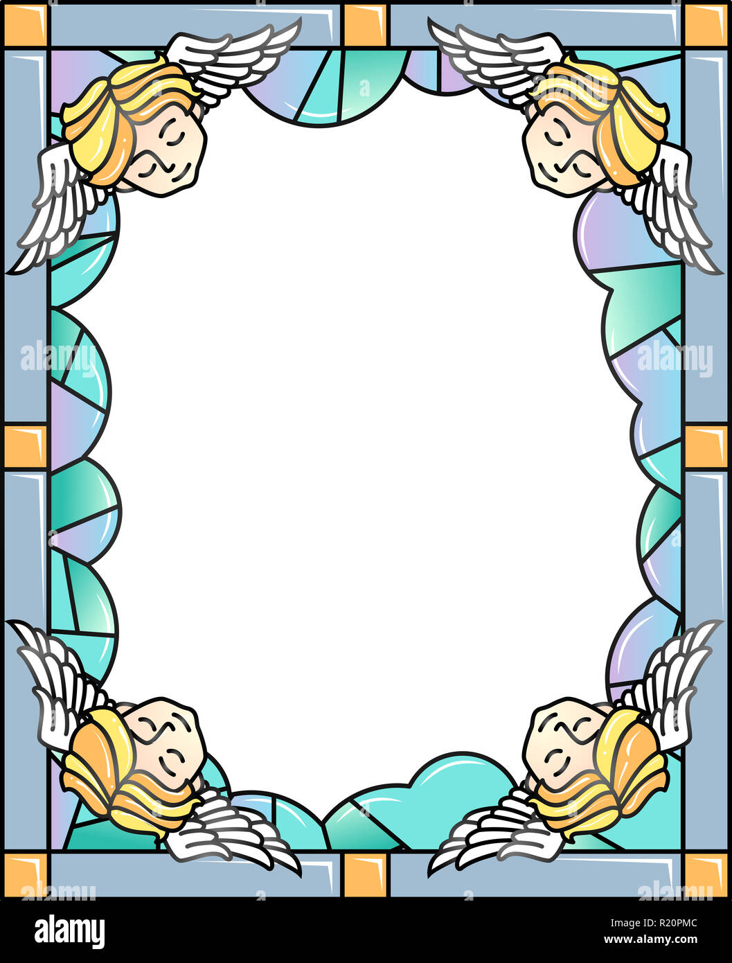 Page Borders Cherubs