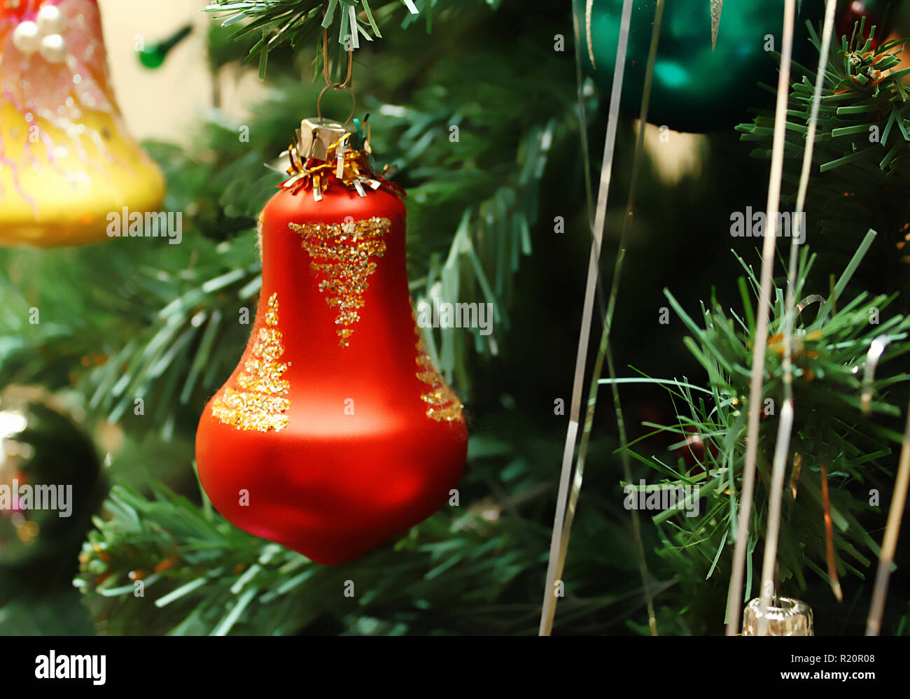 beautiful Christmas toy close up Stock Photo - Alamy