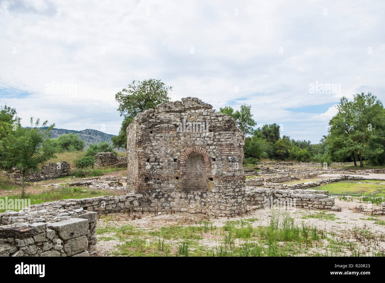 Albania, Butrint archaeological site Stock Photo - Alamy