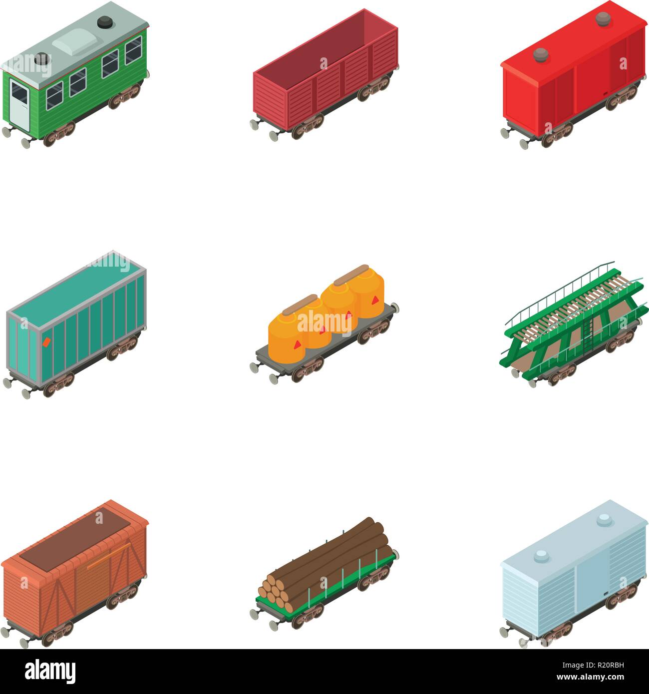 Metal wall icons set, isometric style Stock Vector Image & Art - Alamy