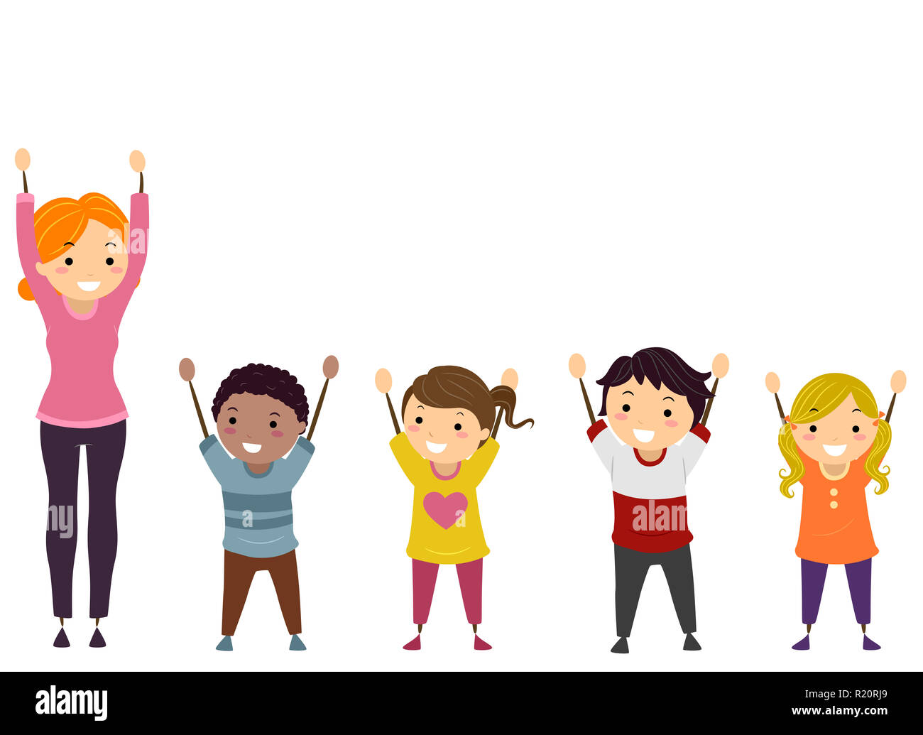 Stickman up cut hi-res stock photography and images - Alamy