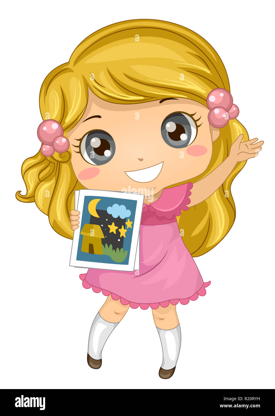 Child telling a story hi-res stock photography and images - Alamy