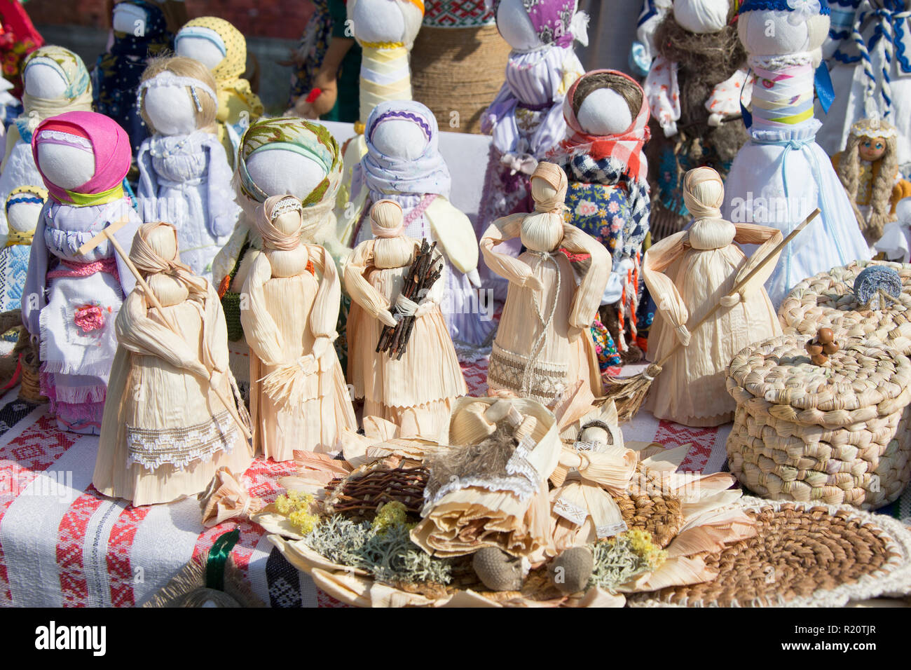 Straw dolls craft hi-res stock photography and images - Alamy