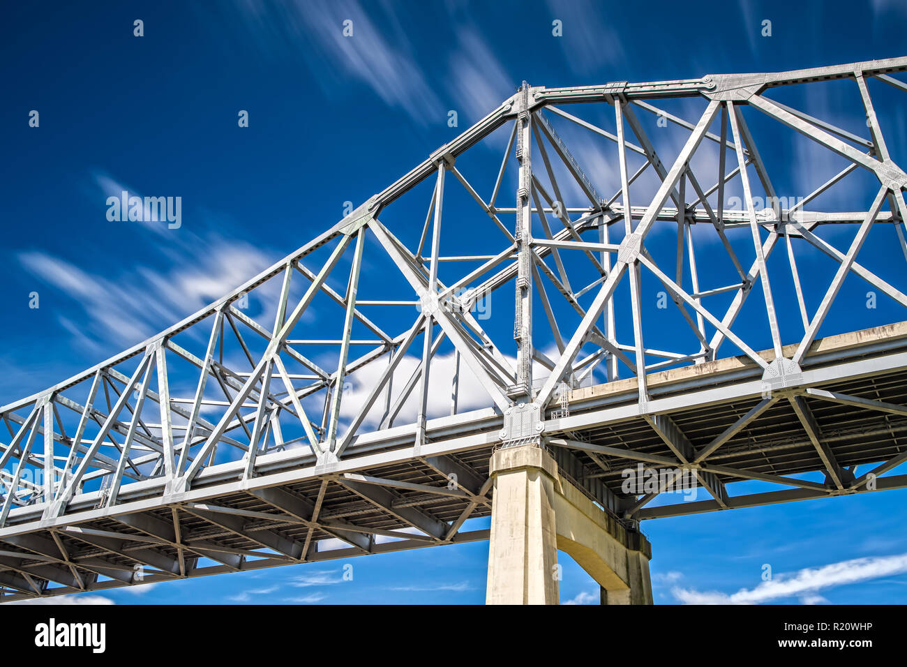 Crescent City Connection Bridge in New Orleans, LA Stock Photo - Alamy