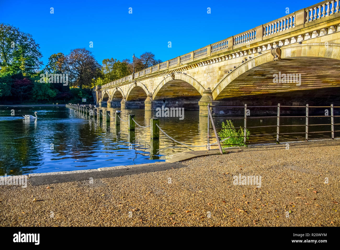The Serpentine River, Hyde Park London High Resolution Stock ...