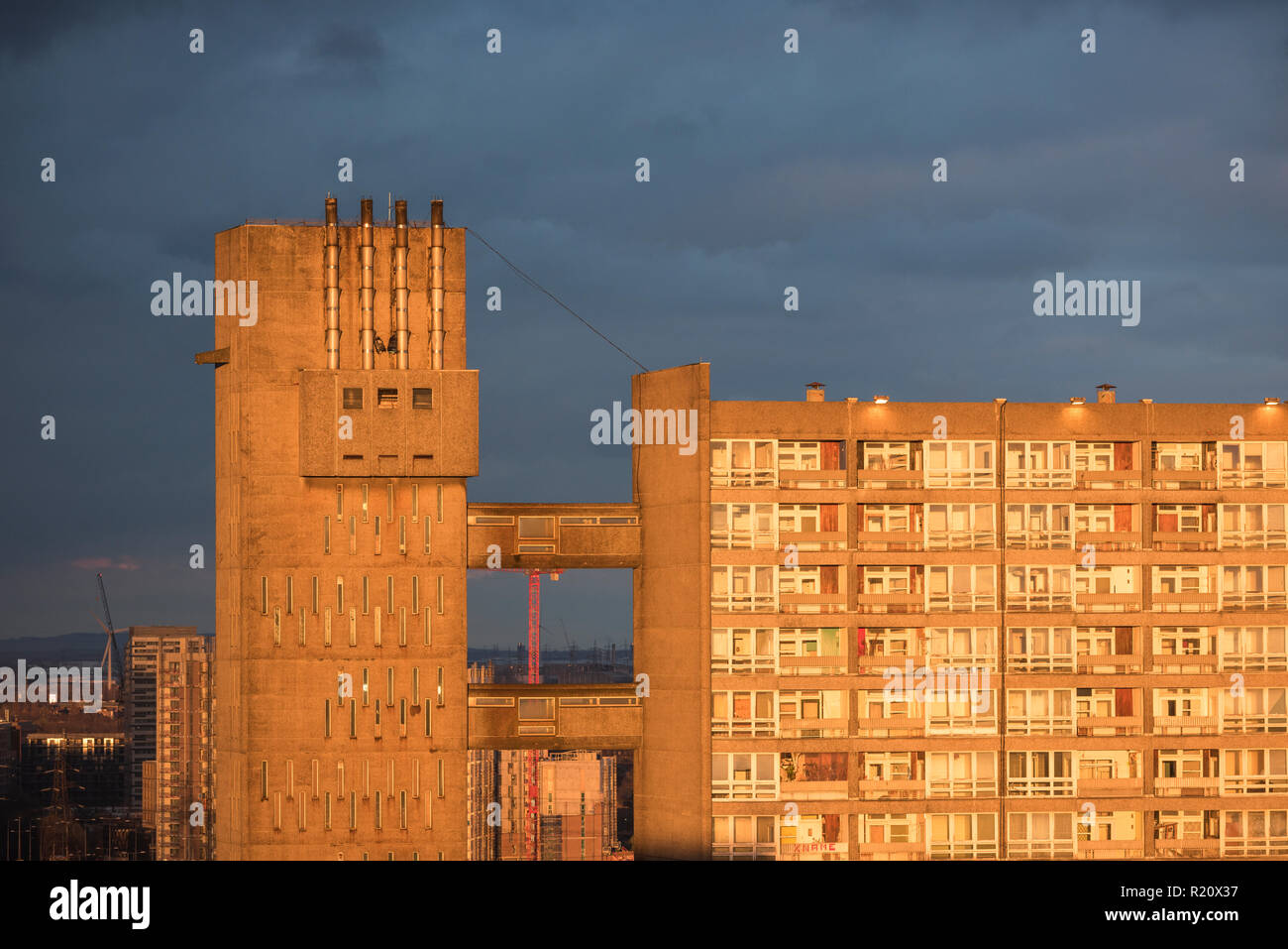 Balfron Tower, Poplar, London, England, UK Stock Photo - Alamy
