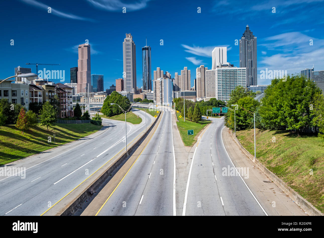Jackson street bridge atlanta hi-res stock photography and images - Alamy