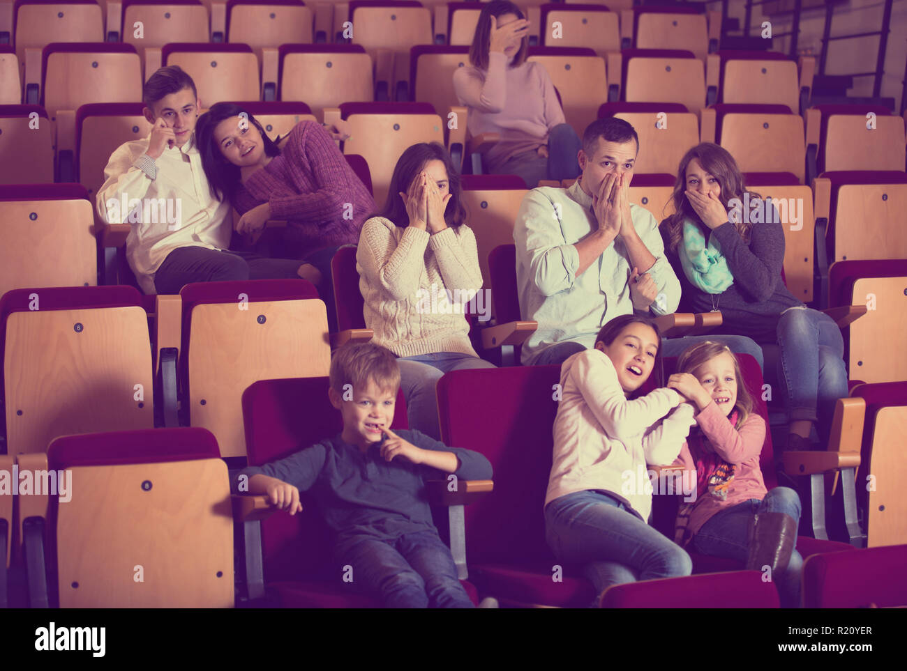 Horror Film Audience Stock Photos & Horror Film Audience Stock Images ...