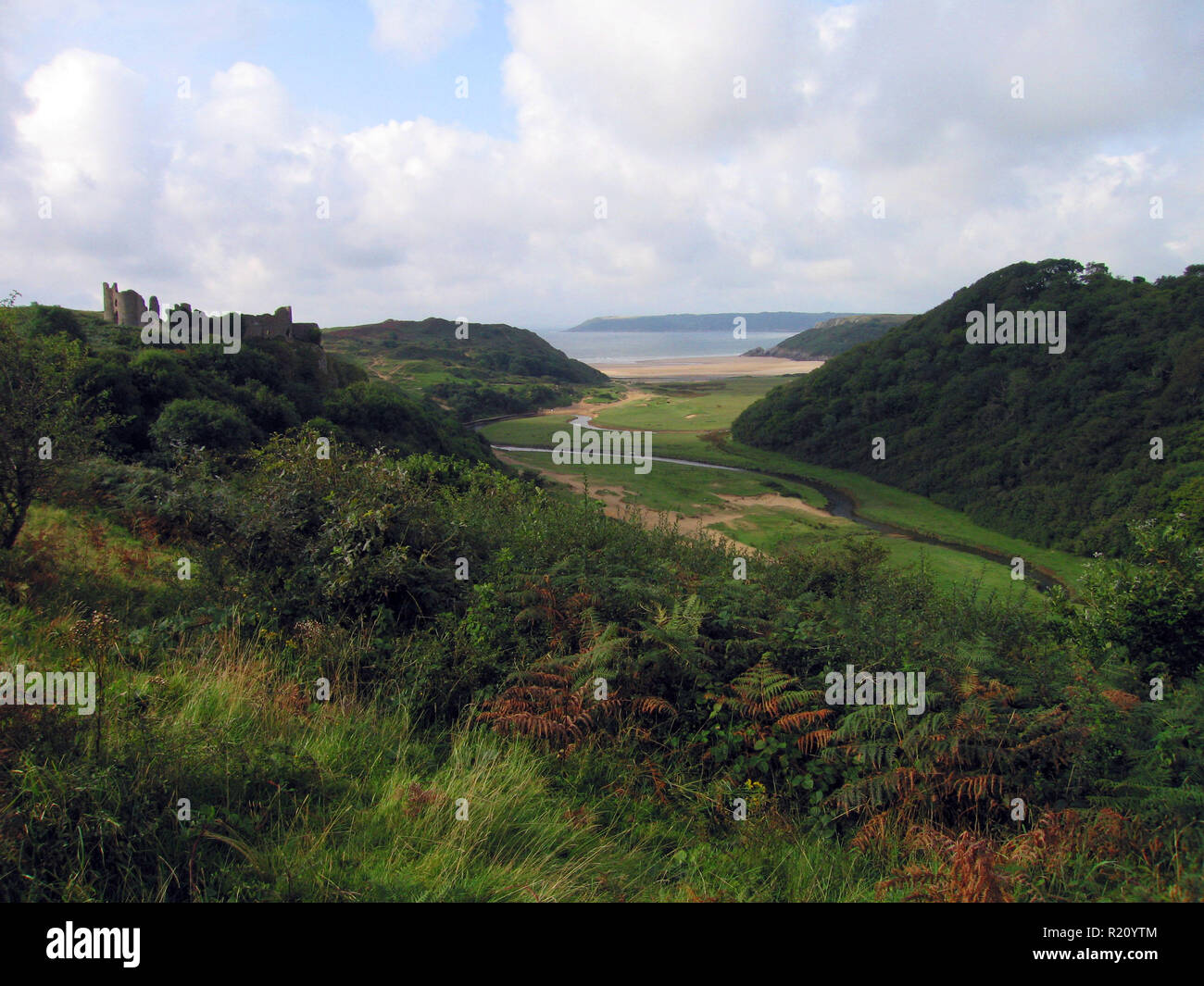 Gower peninsula, Wales, Britain Stock Photo - Alamy