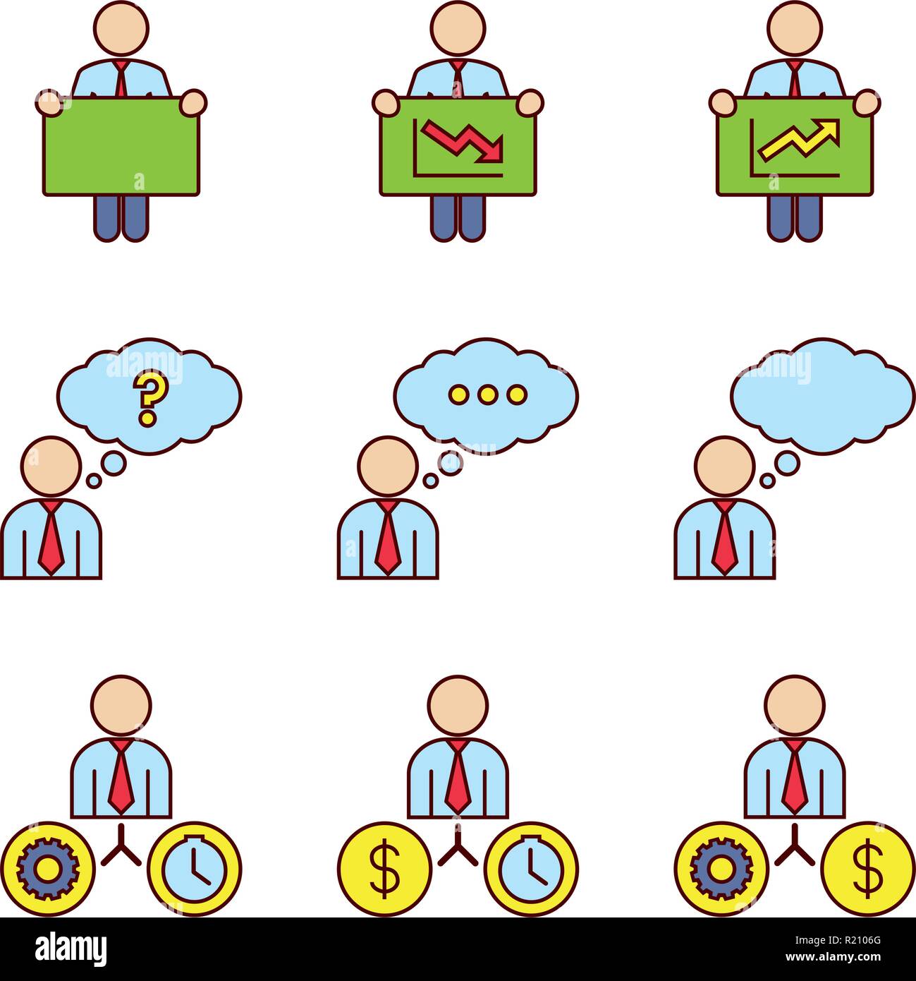 Connect manager Stock Vector Images - Alamy