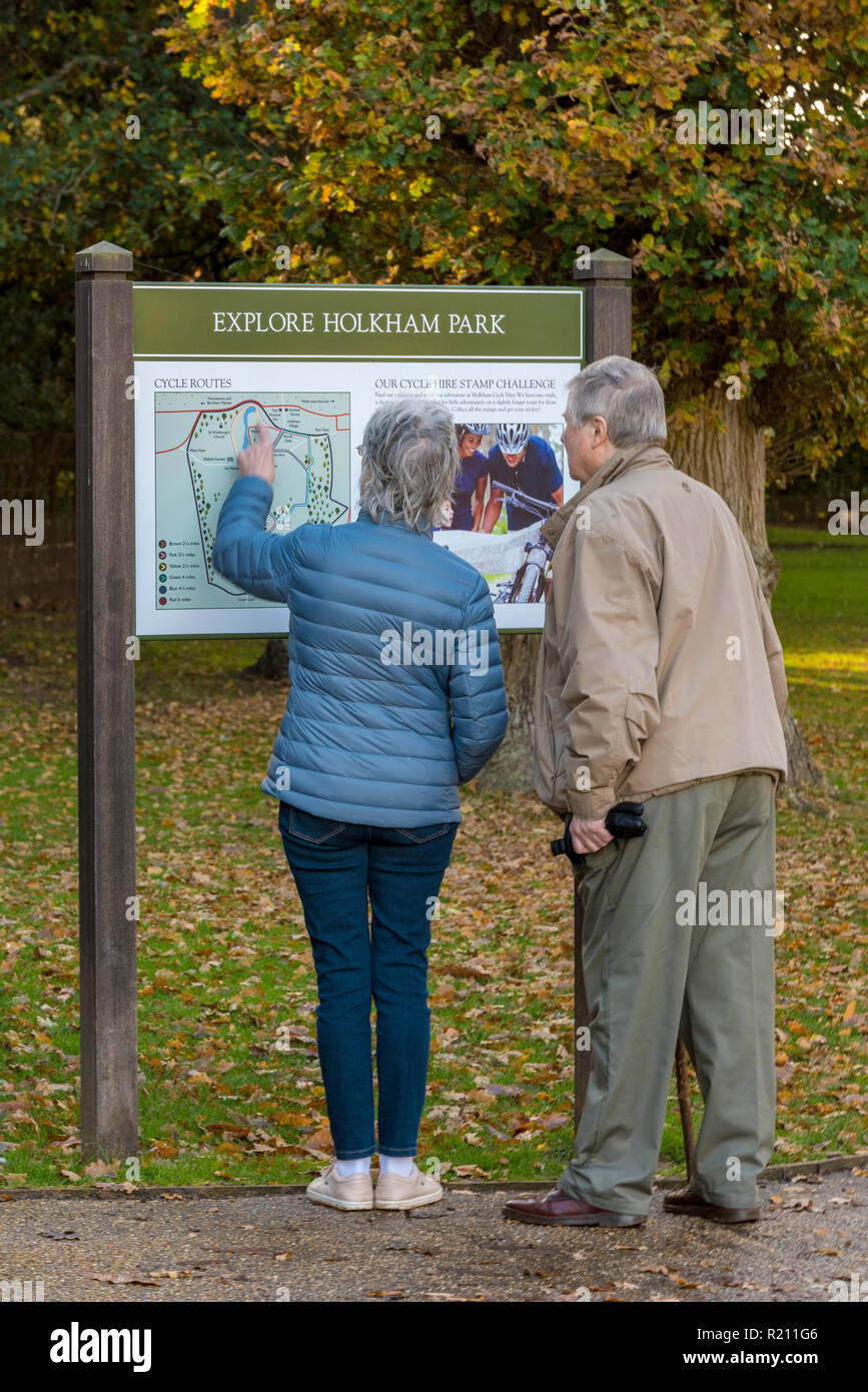 Holkham hall map hi-res stock photography and images - Alamy