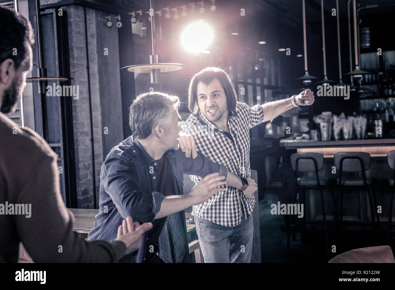 Alcohol fight hi-res stock photography and images - Alamy