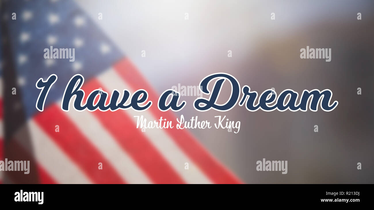 Text american dream waving hi-res stock photography and images - Alamy