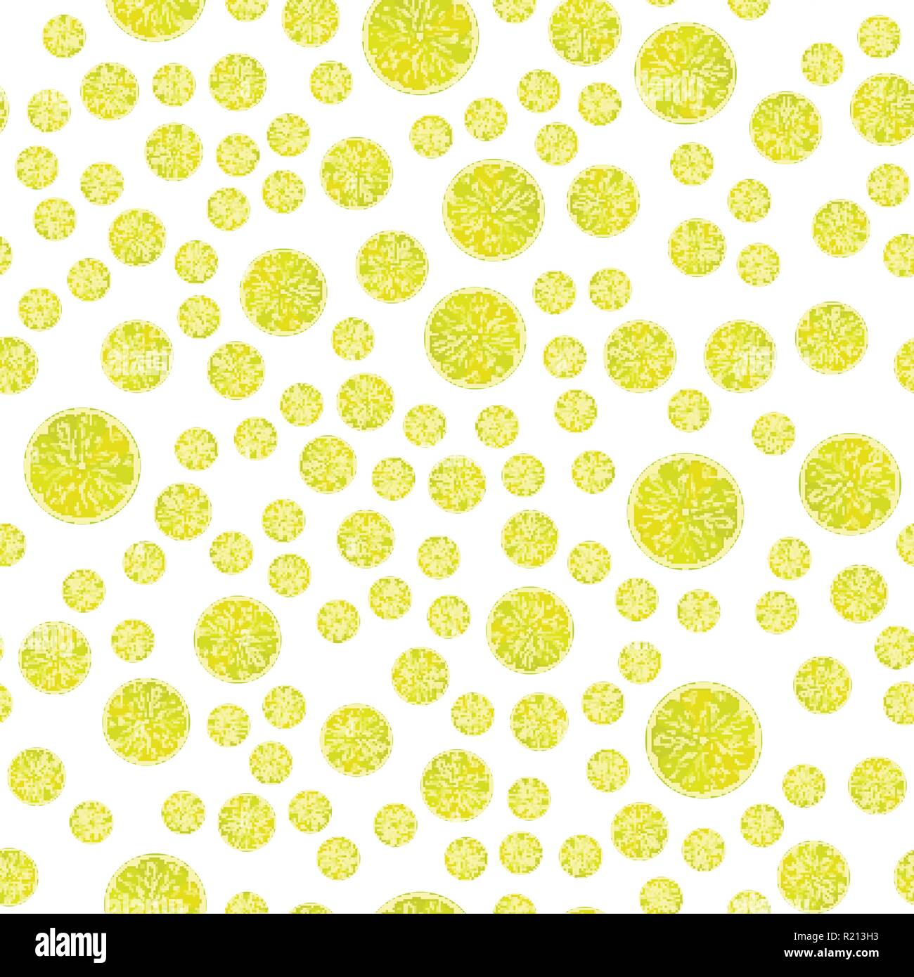 Seamless lime or lemon vector pattern. Minimalistic food background ...