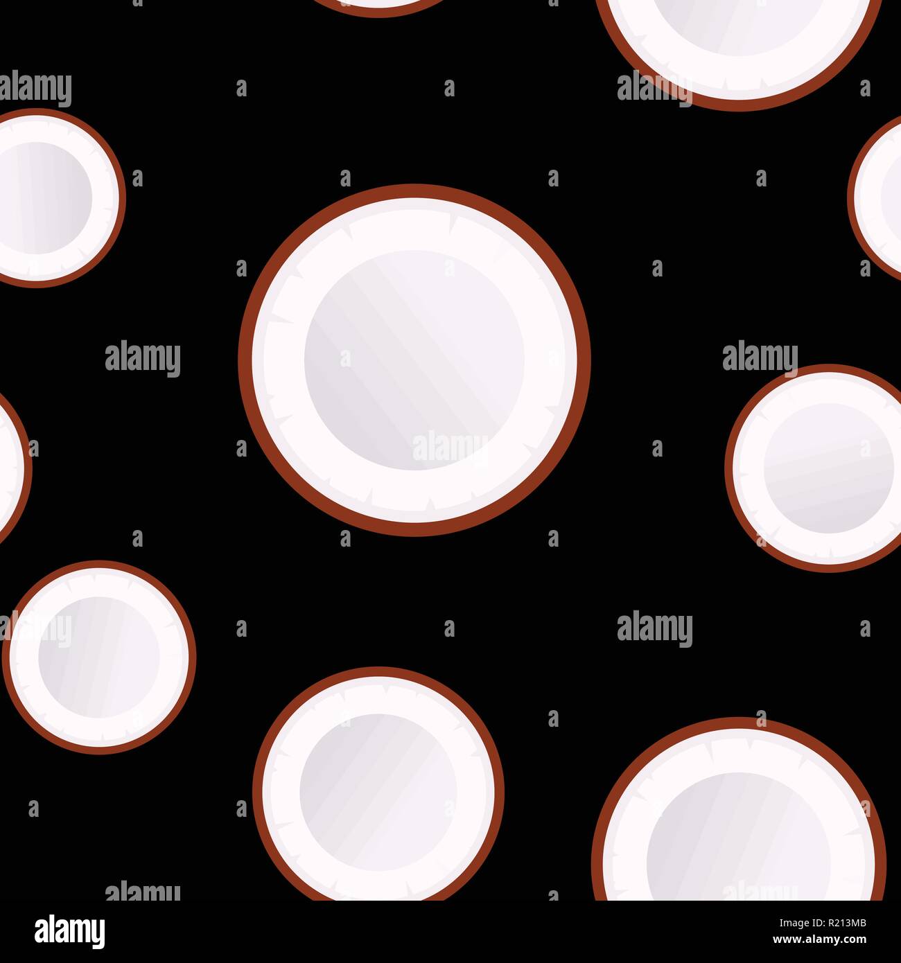 Coconut wall Stock Vector Images - Alamy