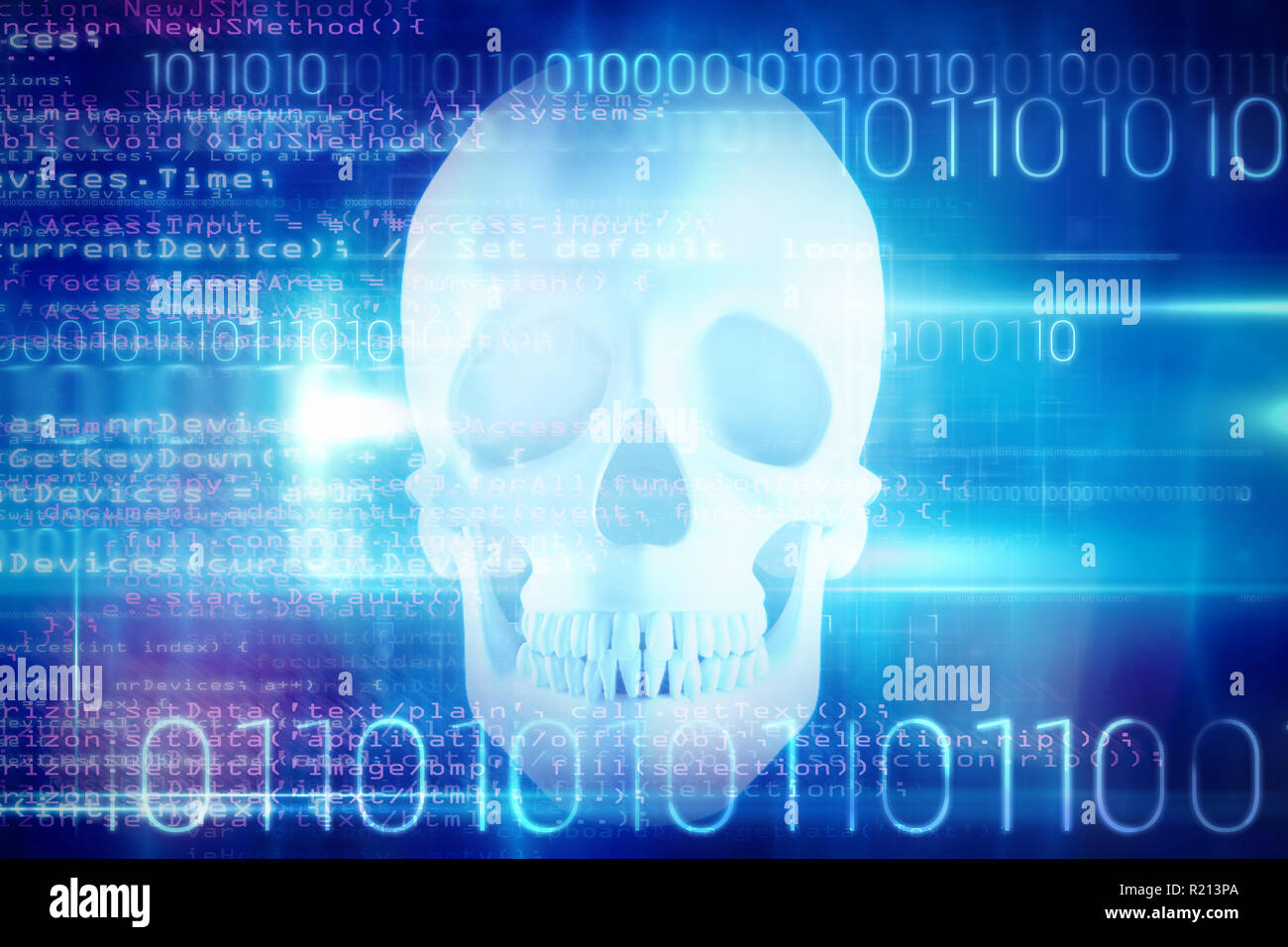 Composite image of code Stock Photo - Alamy