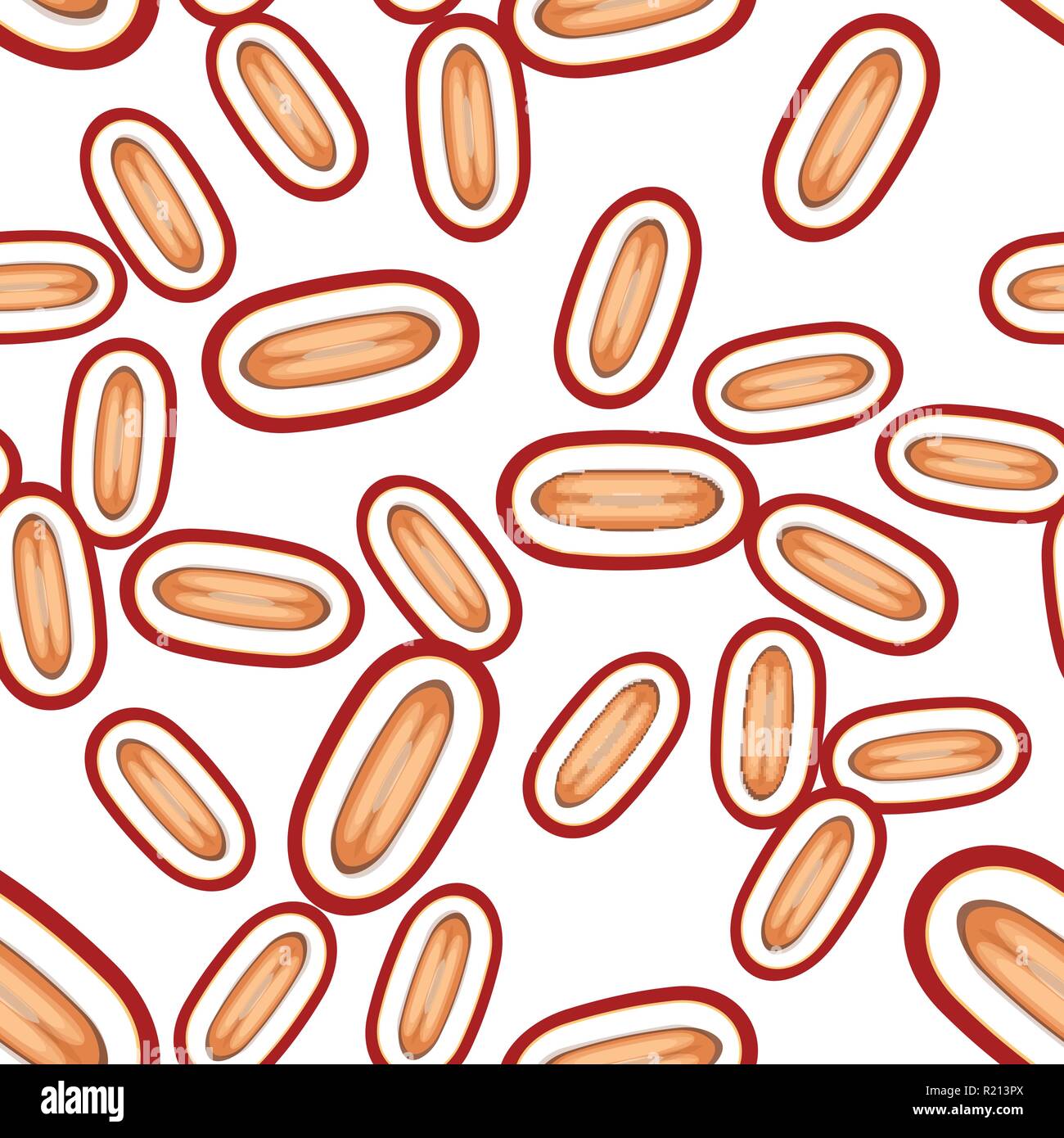 Seamless dates vector pattern. Minimalistic food background. Vitamins ...