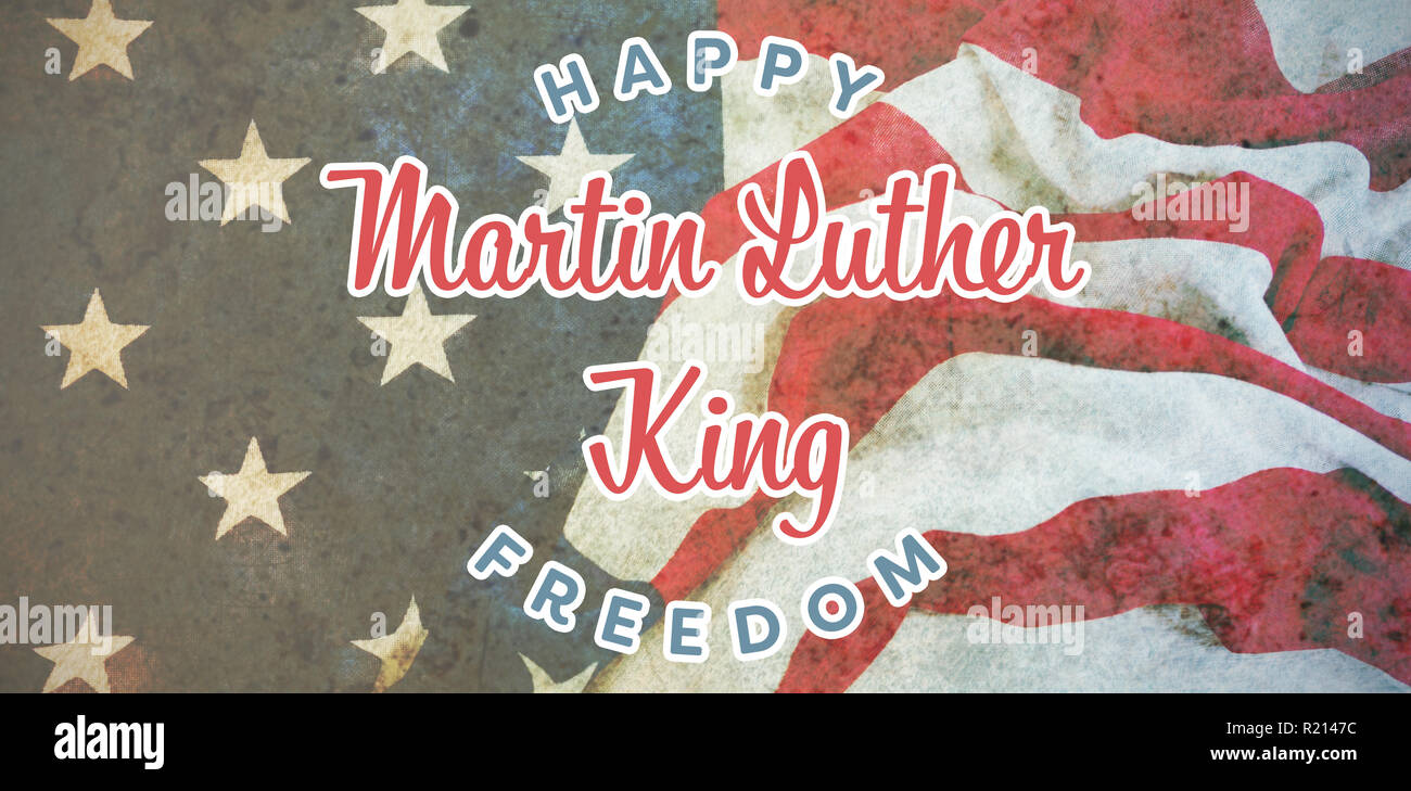 Composite image of happy martin luther king freedom Stock Photo - Alamy